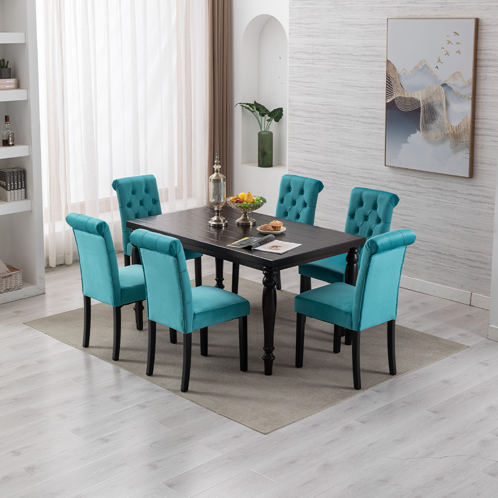 Turquoise dining chairs store