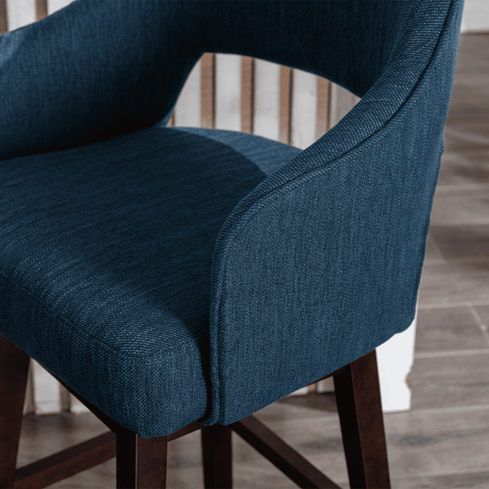 Chairus 27"H Open Back Swivel Bar Stools 6550