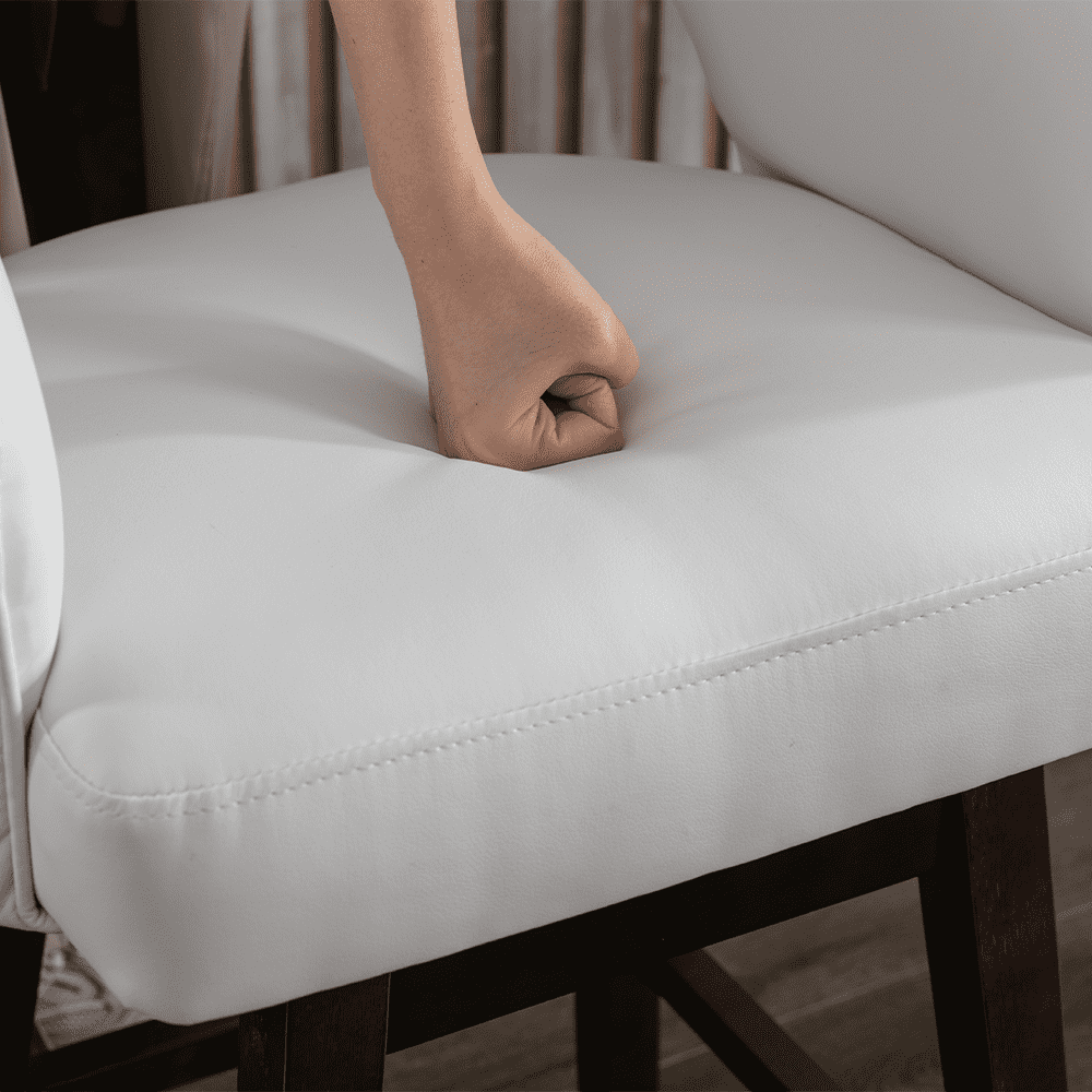 Chairus 27"H Open Back Swivel Bar Stools 6550