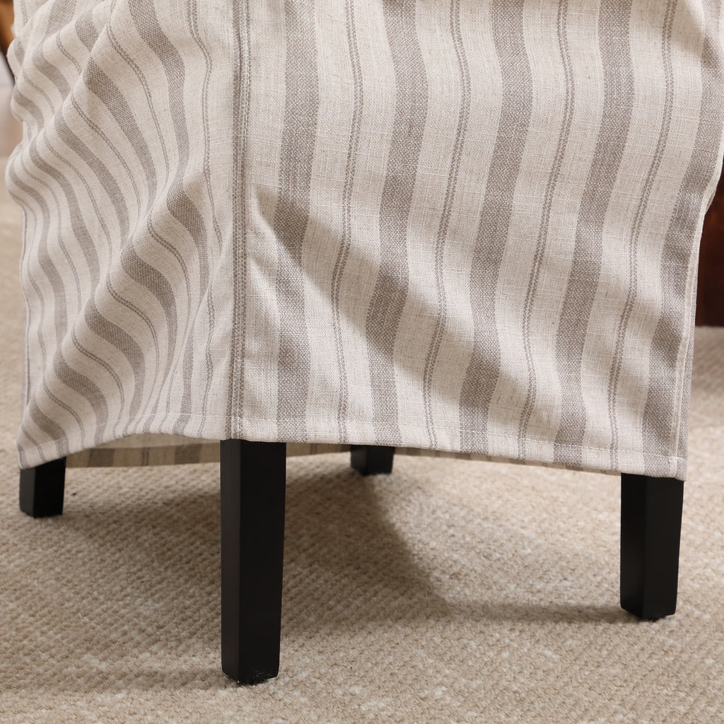 Linen Slipcovered Dining Chairs Set of 2 - 70761DC
