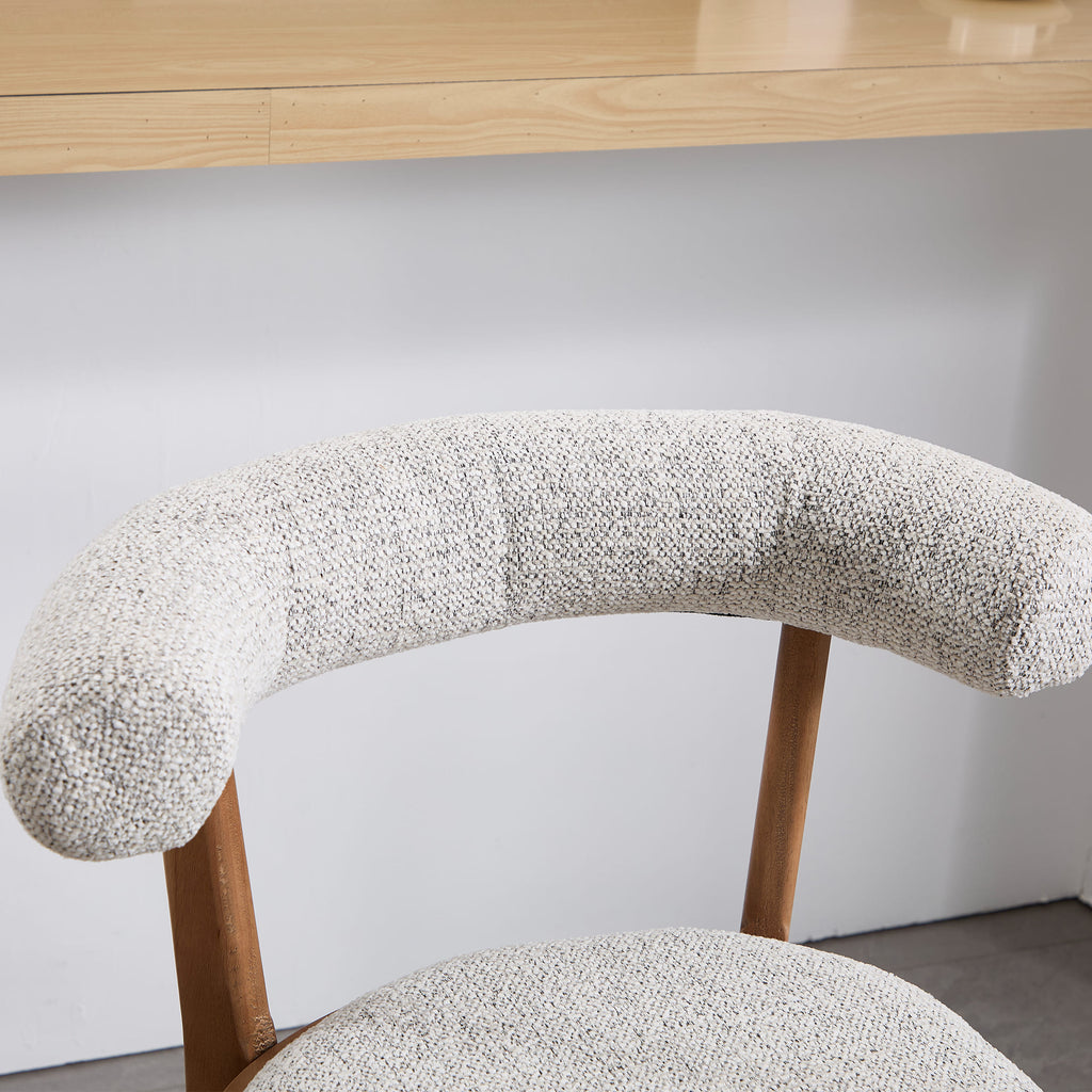 EALSON Modern 27"H Curved Back Counter Stools Set of 2 - 5732CS