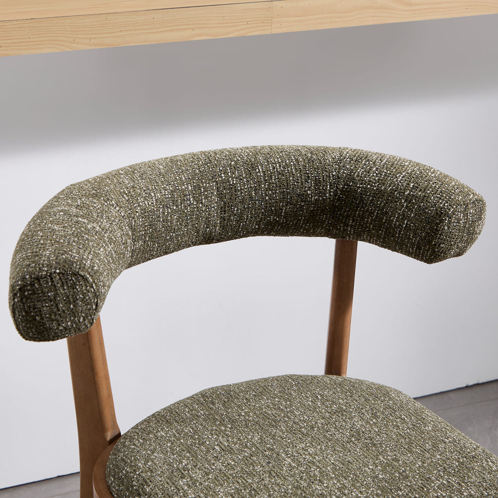 EALSON Modern 27"H Curved Back Counter Stools Set of 2 - 5732CS