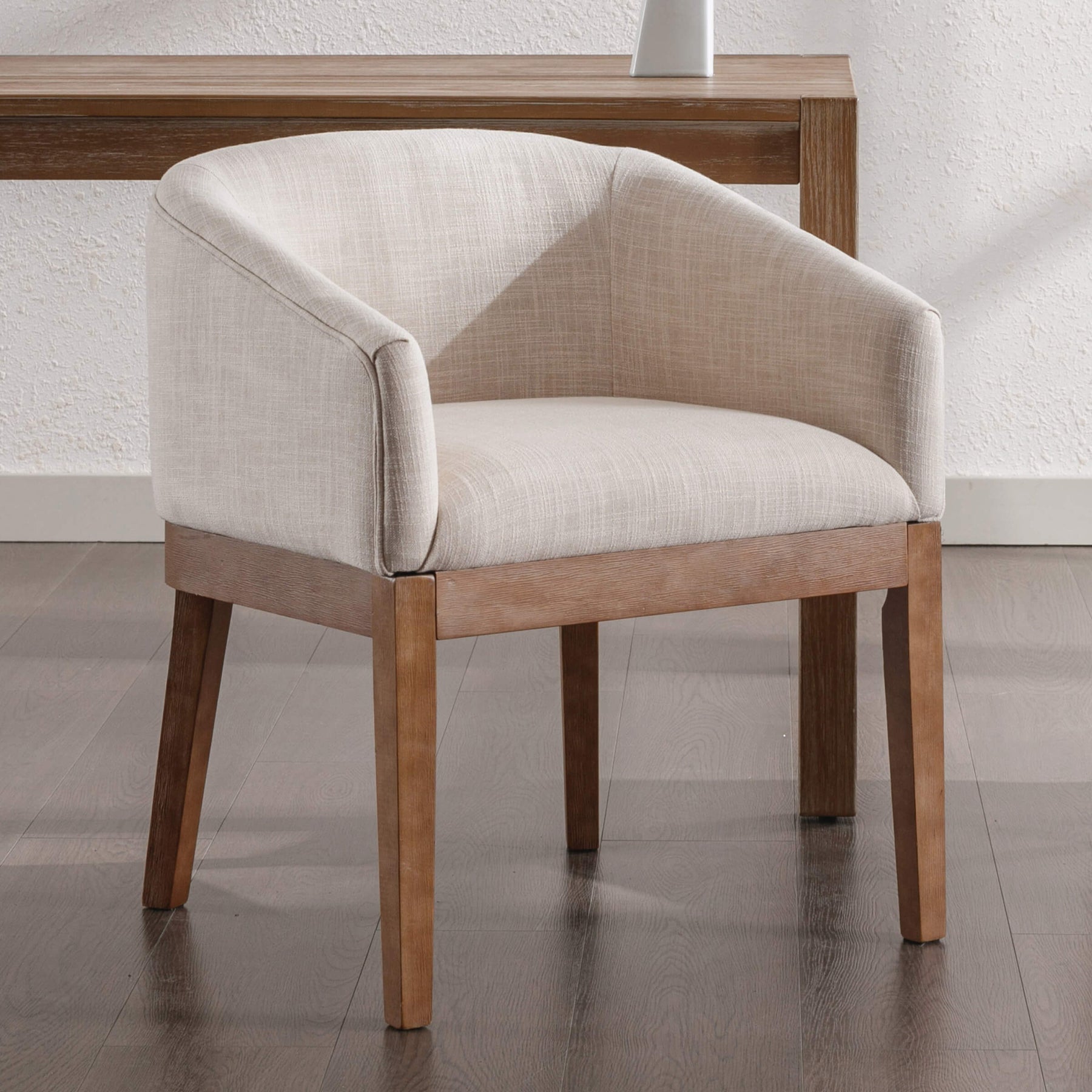 CIMOTA Farmhouse Slope Arm Dining Chairs Set of 2 - 1851